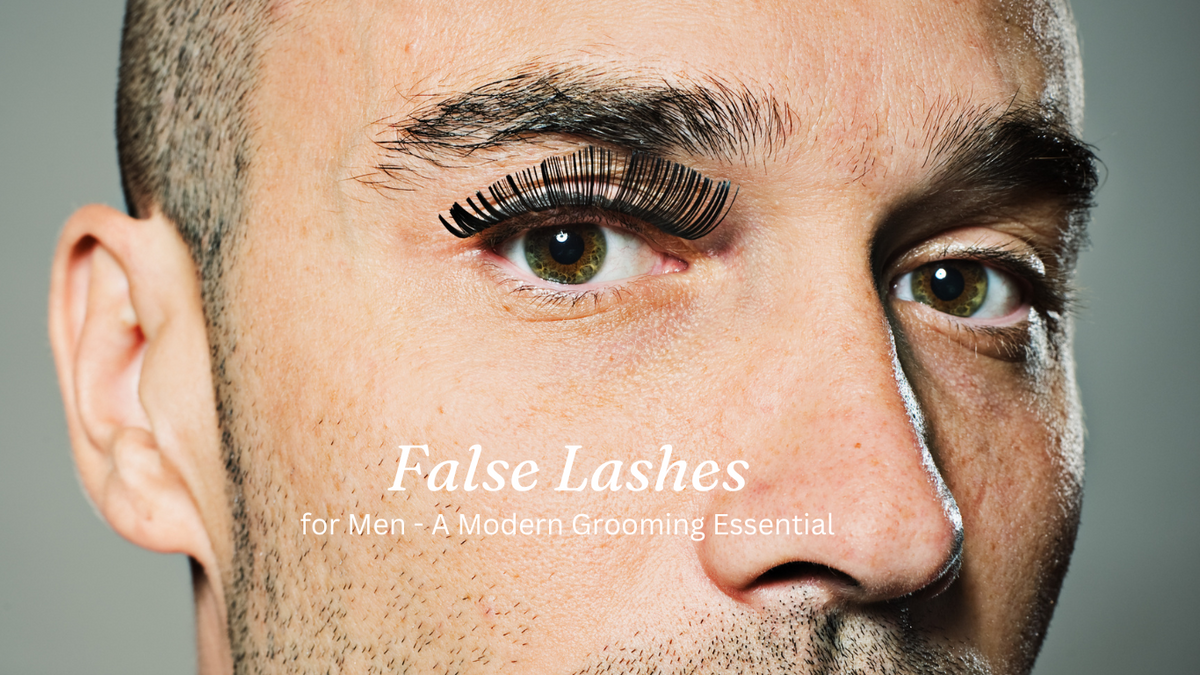 False Lashes for Men: Natural Looks & Application Tips – LZRD LASH